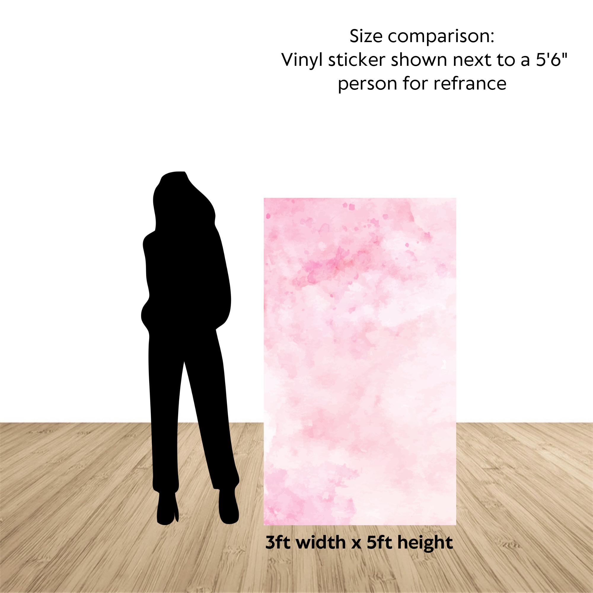 Large vinyl sticker sheets (adhesive back) | Let’s Create Parties